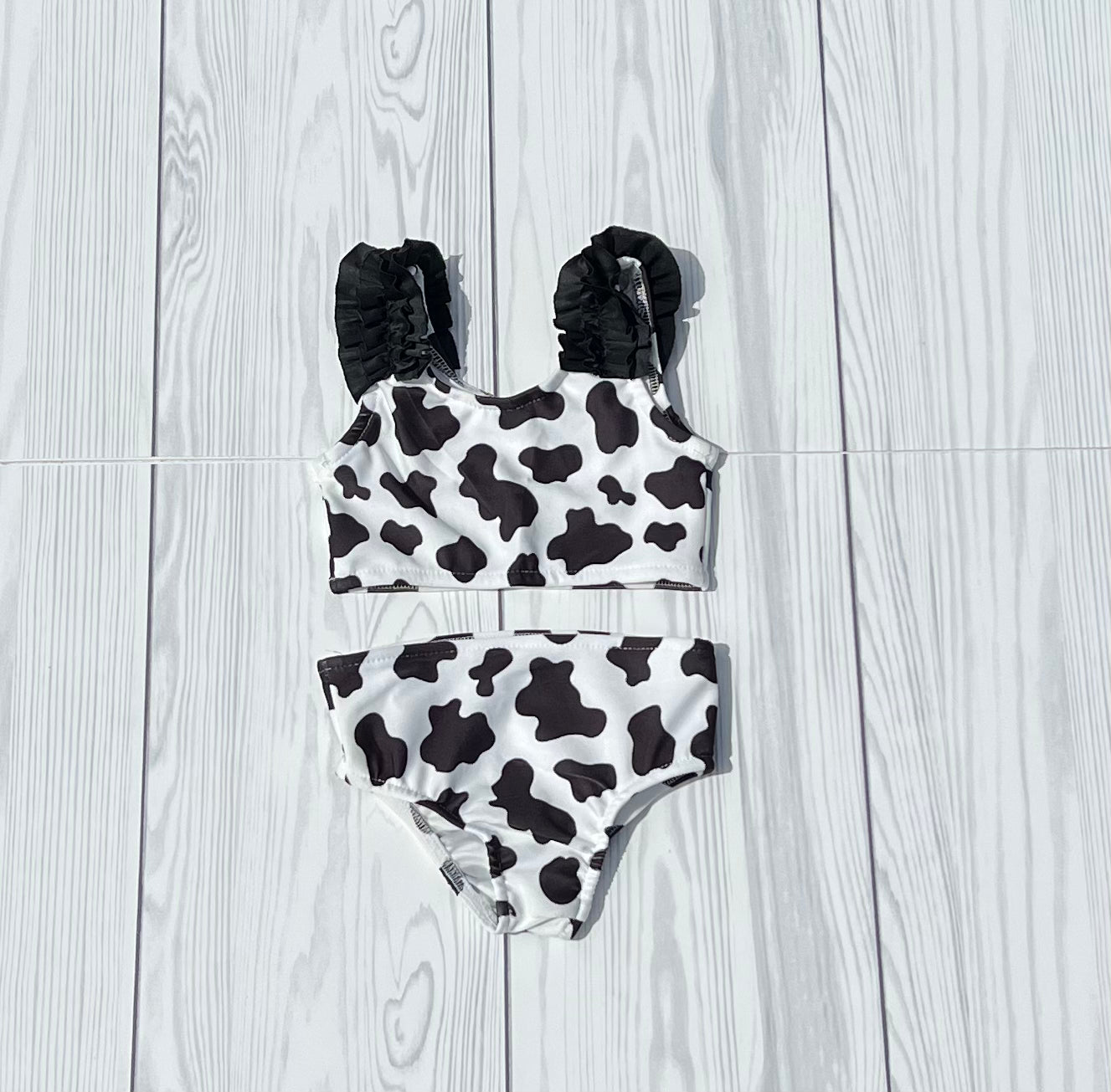 Cow Print- Swim Set – Squishy Lil' Campers