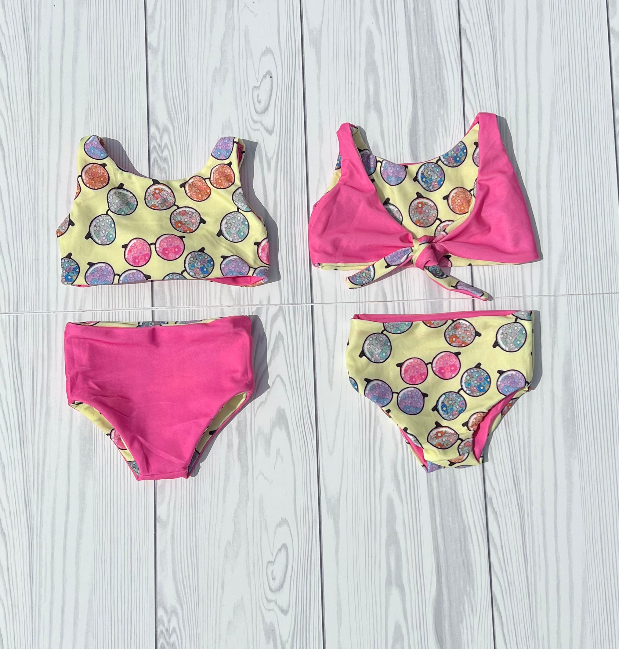 Sunglasses- Reversible Swim Set – Squishy Lil' Campers